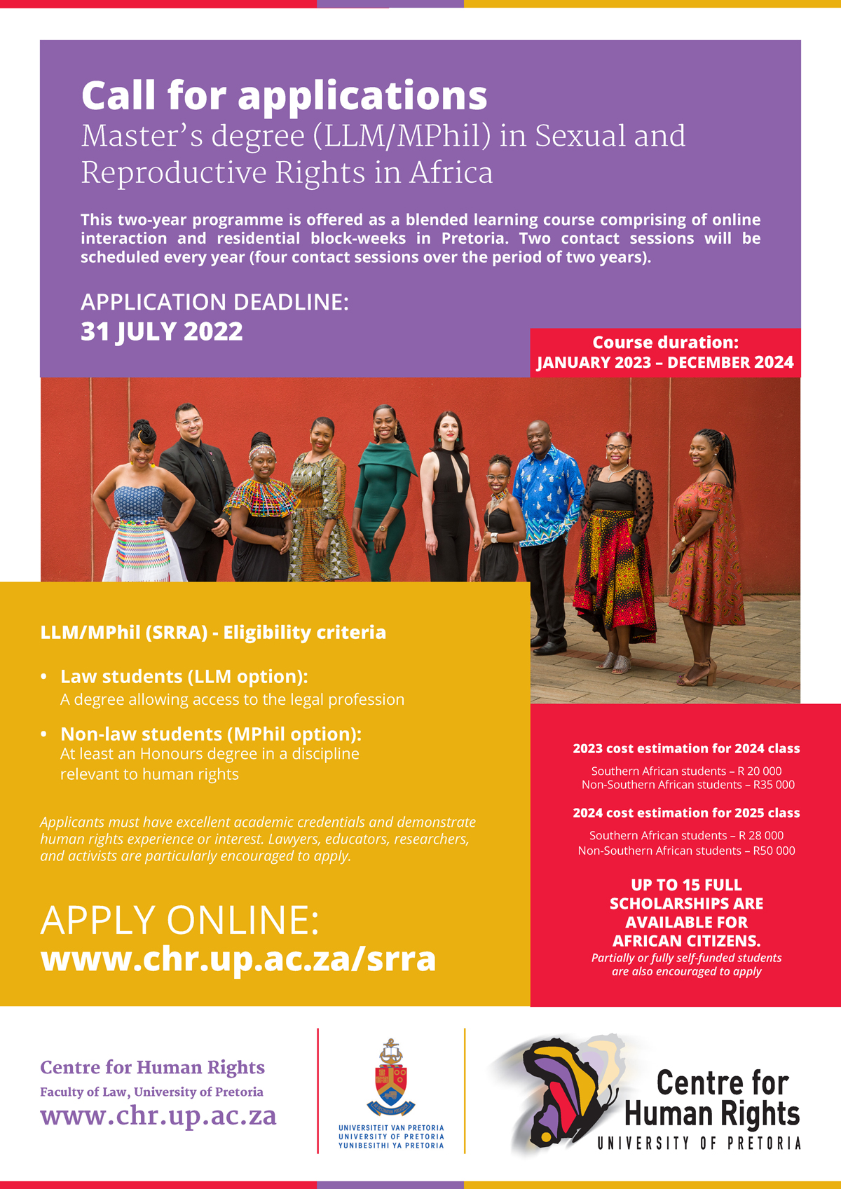 Llm Mphil Sexual And Reproductive Rights In Africa Centre For Human